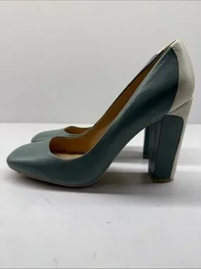 Geox | Shoes | Geox Womens Sage Green Leather Pumps | Poshmark